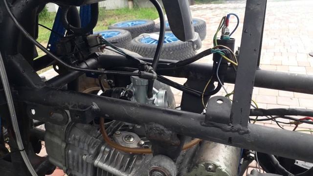 Tiger Sport 250 ремонт и сборка - repair and assembly