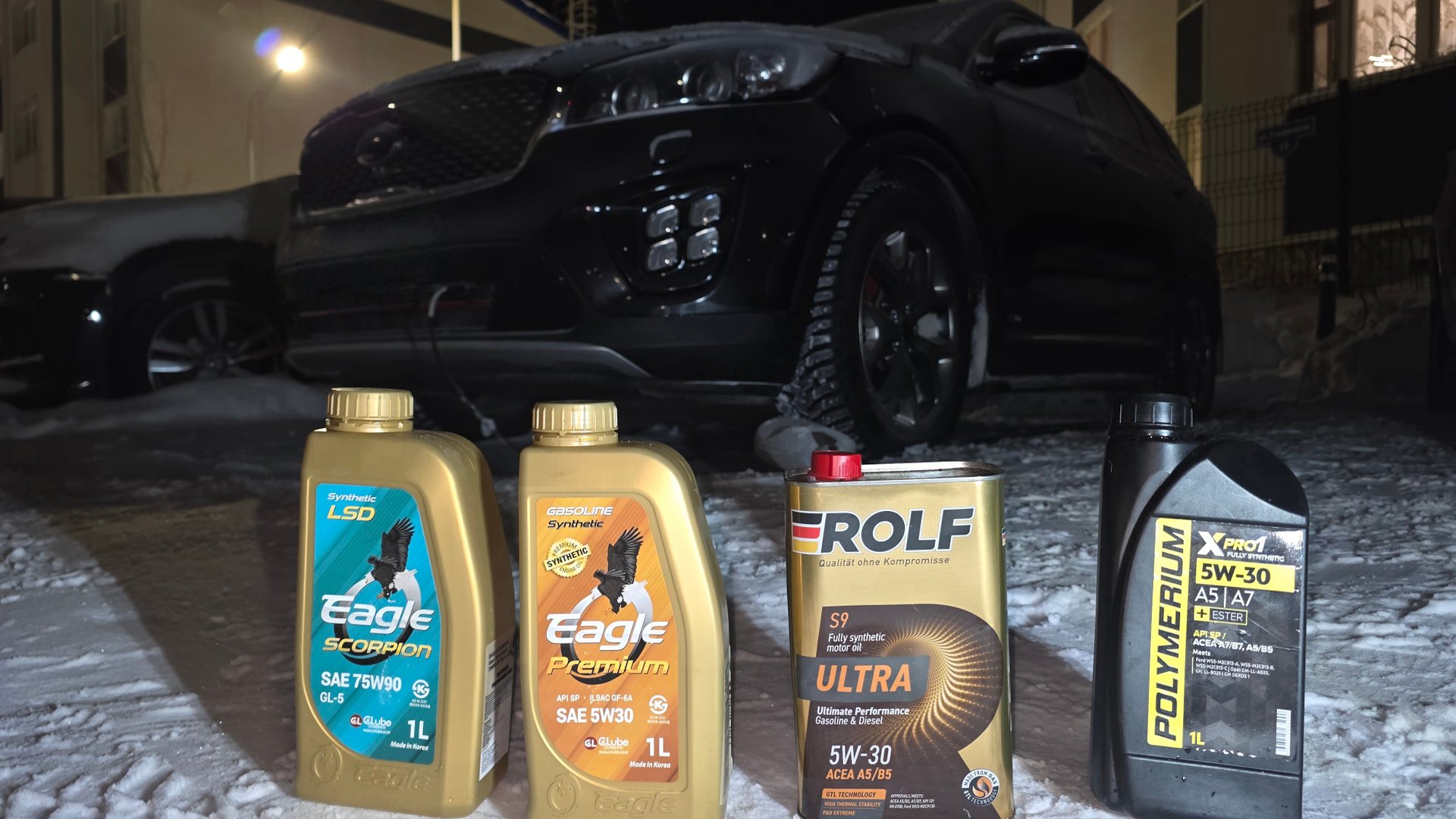 Заморозка масел #POLYMERIUM, #Rolf Ultra, #Eagle