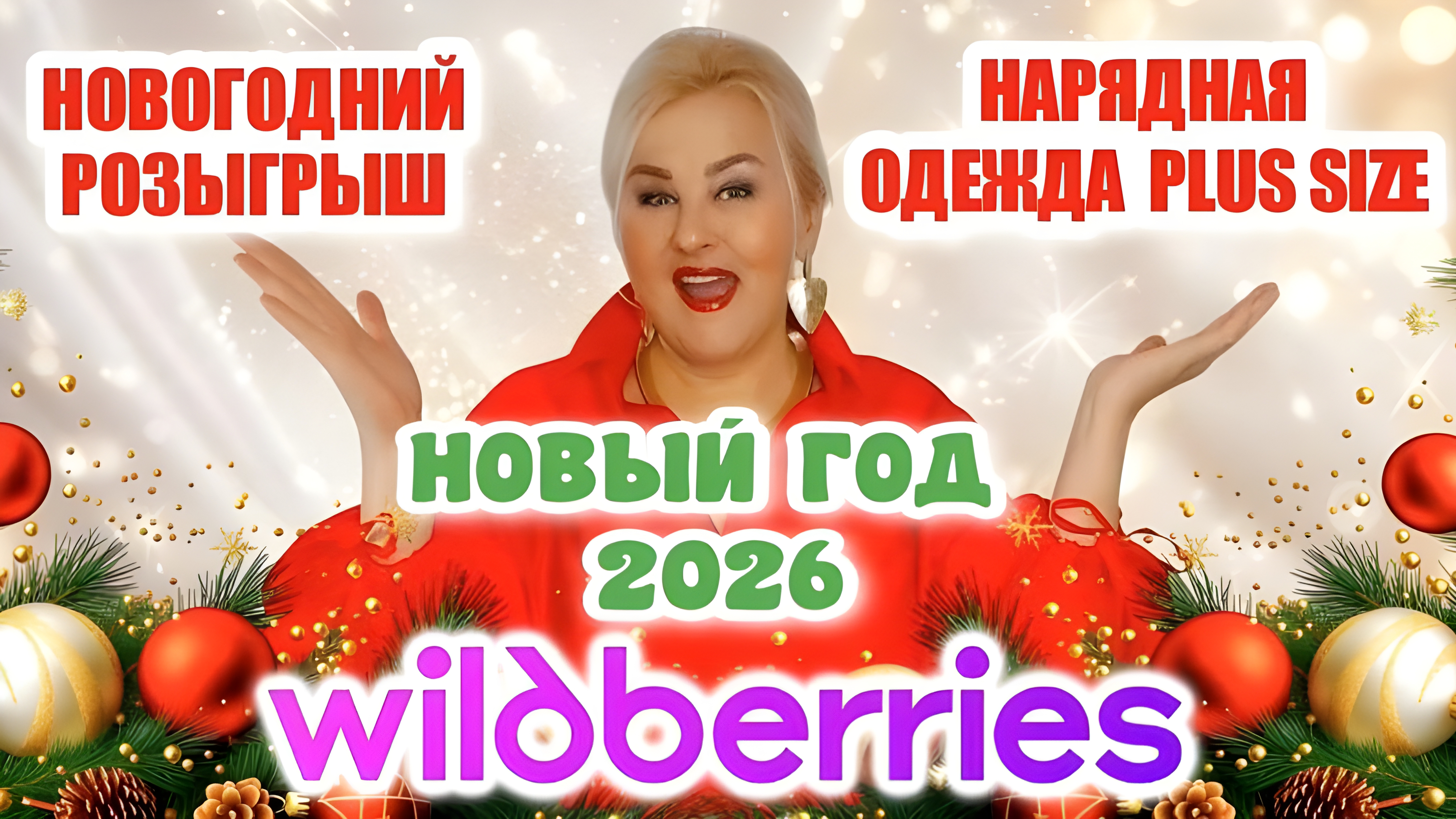 Нарядные ПЛАТЬЯ Plus Size с Wildberries на НОВЫЙ ГОД 2026! НОВОГОДНИЕ ОБРАЗЫ и ОДЕЖДА Плюс Сайз с WB