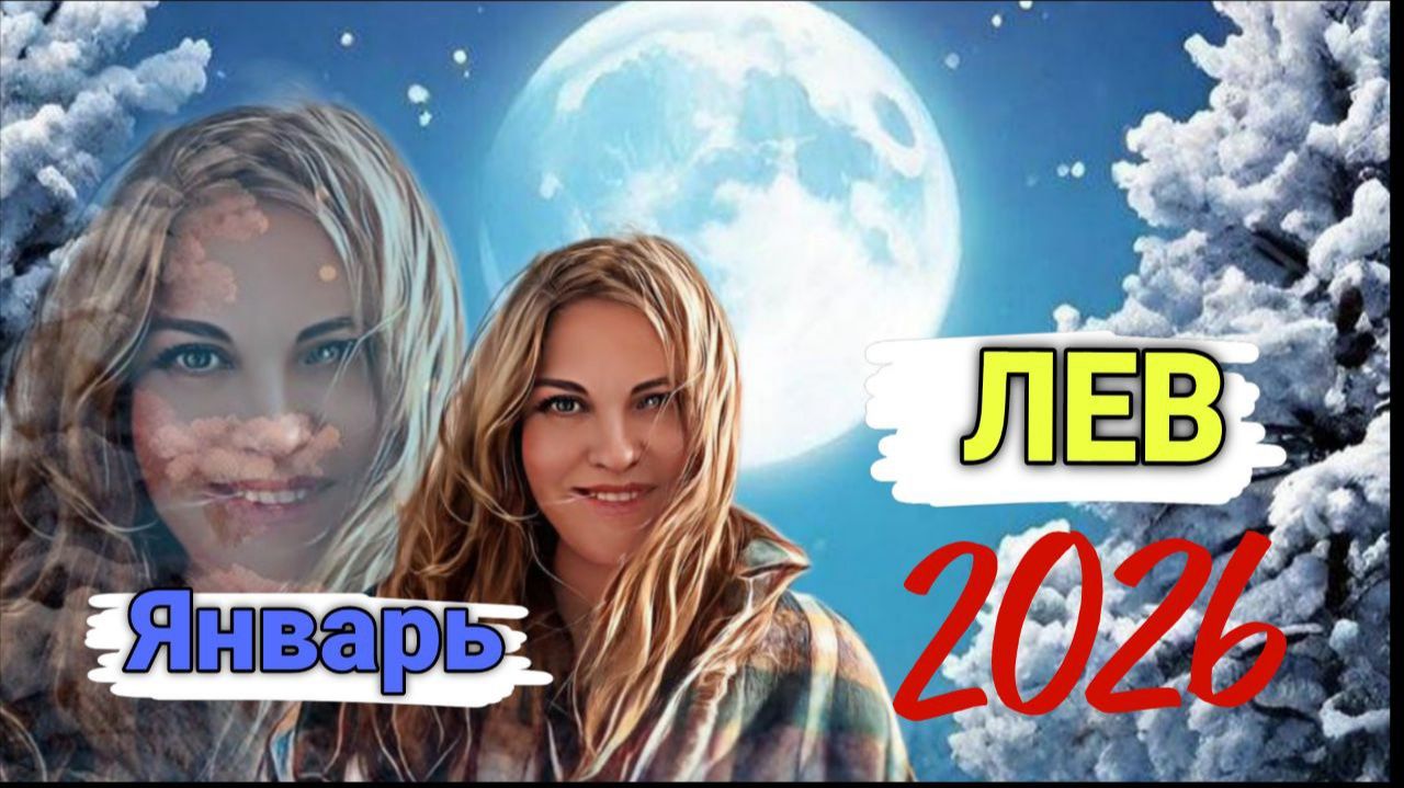 Лев, Январь 2026. Ваше новое царство в Новом году.