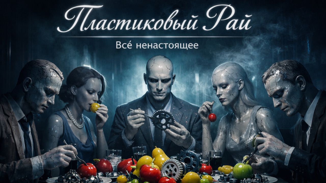 Пластиковый Рай — хард рок о мире поддельных чувств и лиц