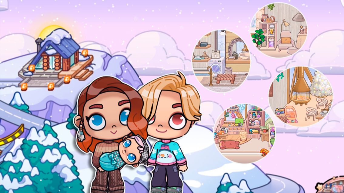 🏠 Новый Бесплатный Уютный дом в Аватар Ворлд 🎄 Игра Аватар Ворлд