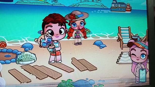 Все завели друзей. И все сгорели на солнце. Аватар ворлд.