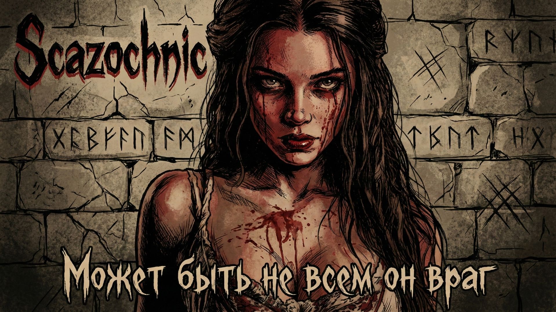 Scazochnic - Может быть не всем он враг | Heavy metal | авторские стихи | AI