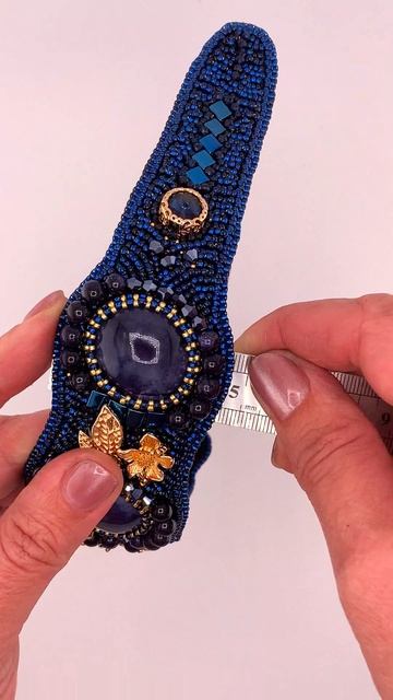 Обзор готового ободка из бисера