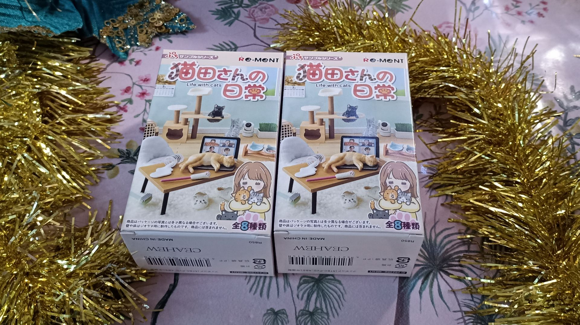 Re-ment кошачья комнатка №3