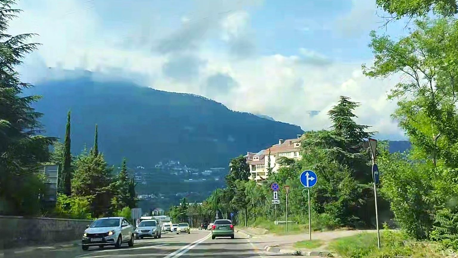 Крым. Дорога в Ялту