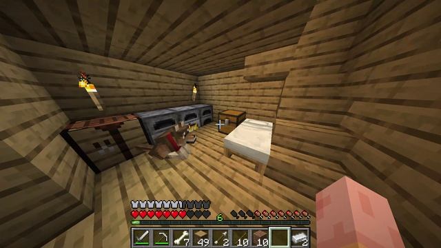 Выживание майнкрафт часть 3