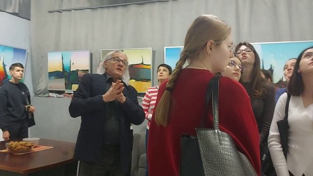 Авторская экскурсия художника Николая Александровича Балышева по выставке «Восхождение»