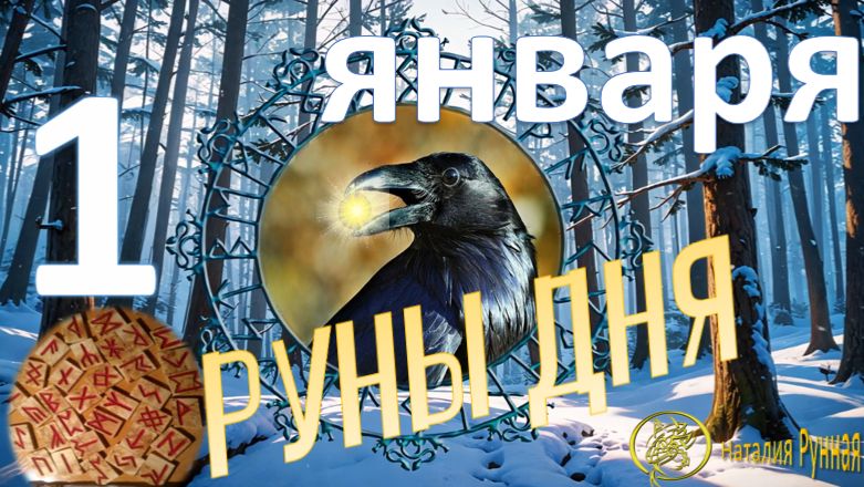 РУНА ДНЯ\прогноз на сегодня,1 января 2026г от Наталии Рунной