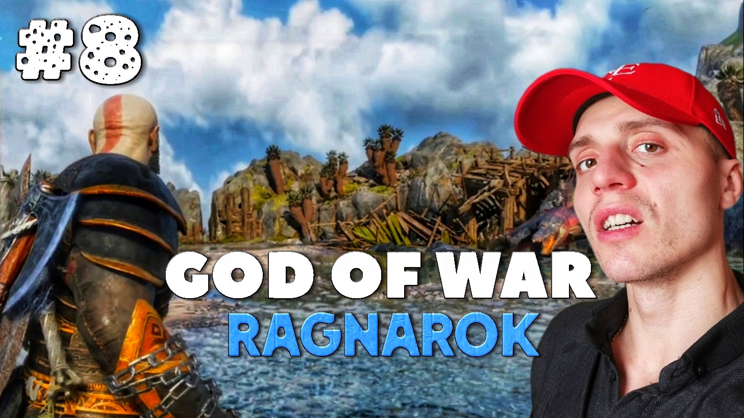 НАПАДЕНИЕ ВОДЯНОГО КРОКОДИЛА #8 | 🎃 God of War Ragnarok