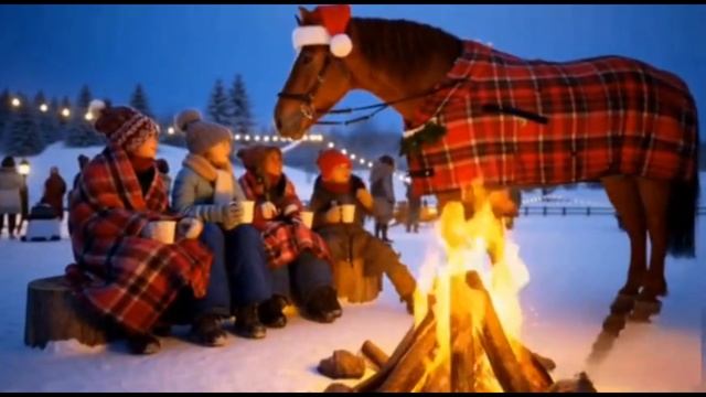 Детские песенки про животных и новый год