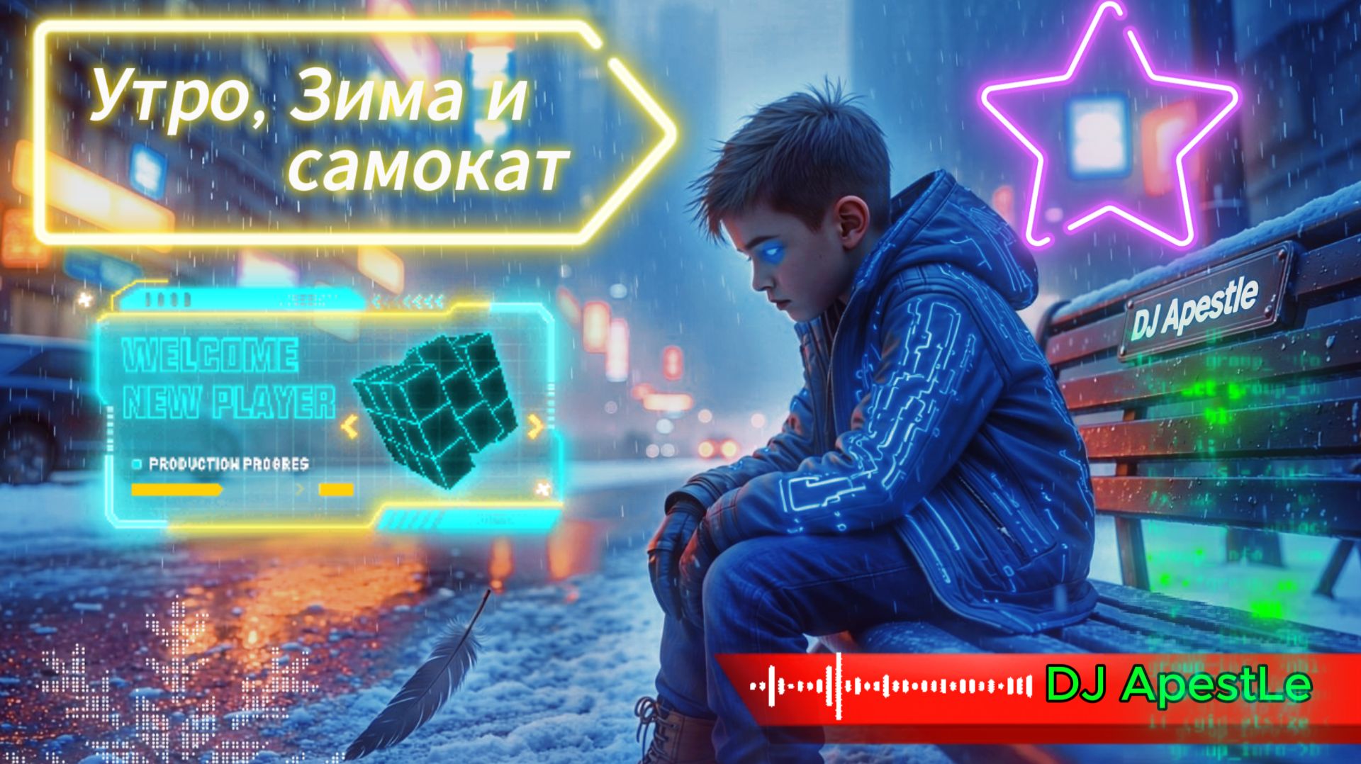 DJ ApestLe - Утро, Зима и Самокат. ПРЕМЬЕРА Клипа 6го трека!