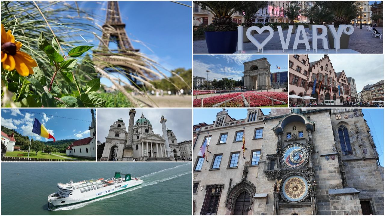 Одесса → Ирландия  Наш евротрип за 94 секунды!