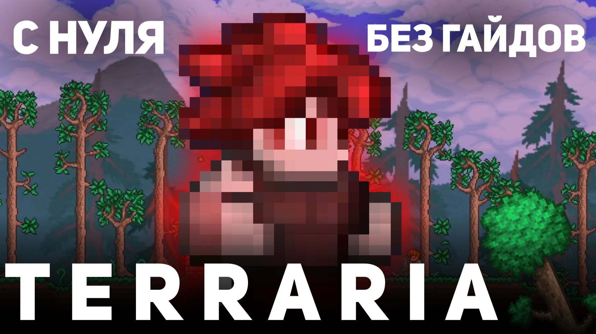 ПЕРВЫЙ ЧАС В TERRARIA С НУЛЯ