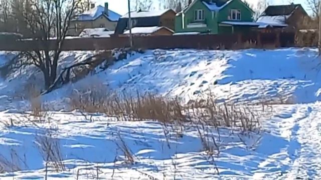 Вид на Новый Иерусалим от Сычевок. 21 декабря