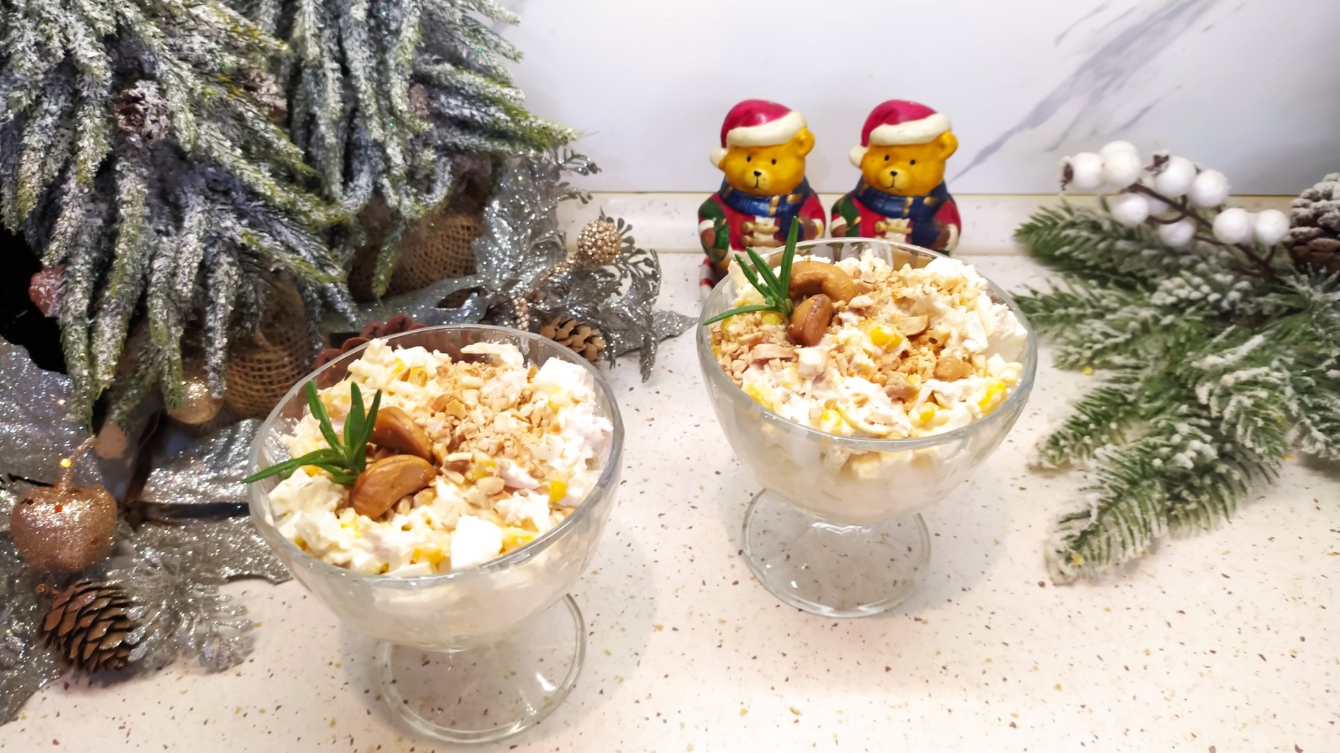 🎄Праздничный салат «Куриный каприз с кешью" Новый Год2026! 🎄🍾🥂