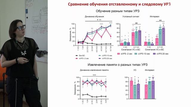 Торопова К.А. - Конференция ИПИМ МГУ - 3. Нейрональные основы формирования и поддержания памяти