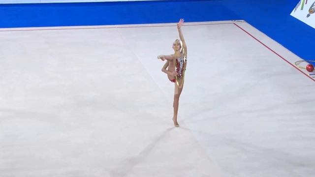 Анна Попова. Обруч. Всероссийская спартакиада 2022