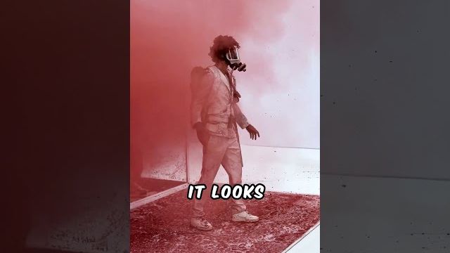 I Trapped Myself in a Box with Colored Smoke!