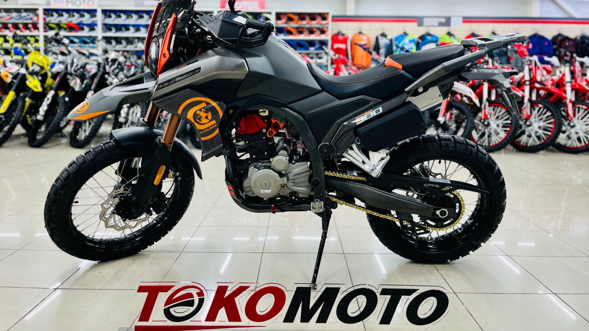 Мотоцикл Regulmoto Cyclone (Серый, , 128075-1)