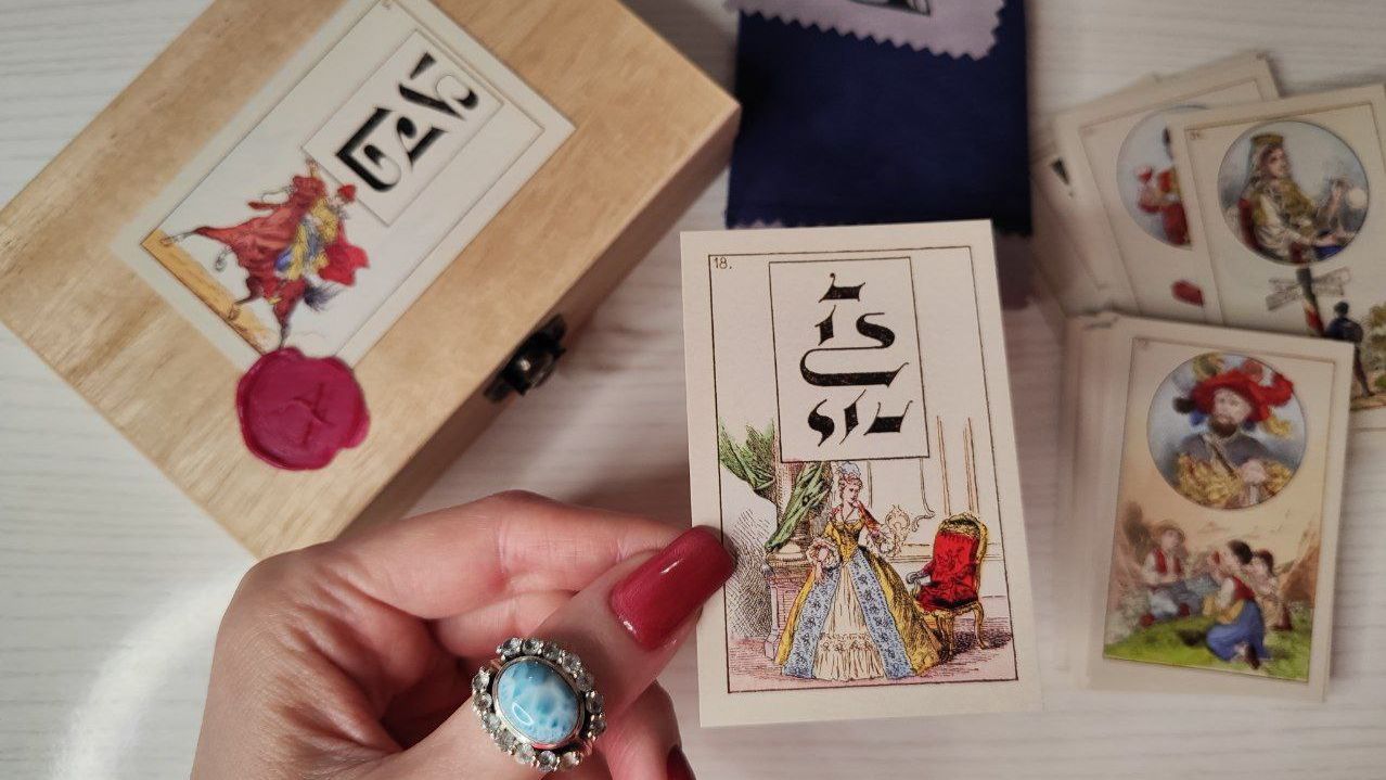 Оракул Ленорман / Die achten Wahrsagekarten des Kartenschl gerin Melle Lenormand 1875-1899