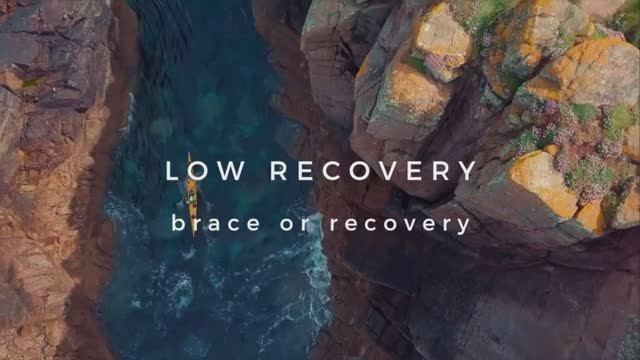 Нижняя опора.Углы наклона и траектория движения лопасти (Blade angles and path Low Recovery)