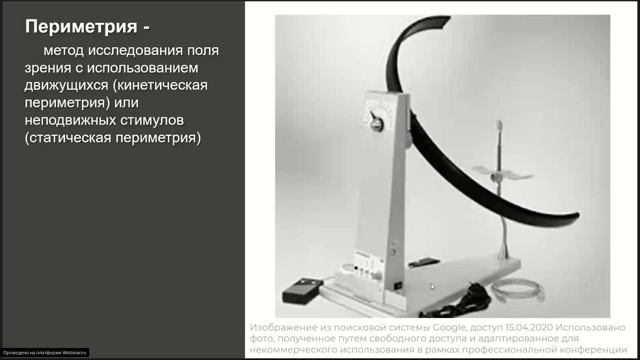 Периметрия введение. Яркость стимула