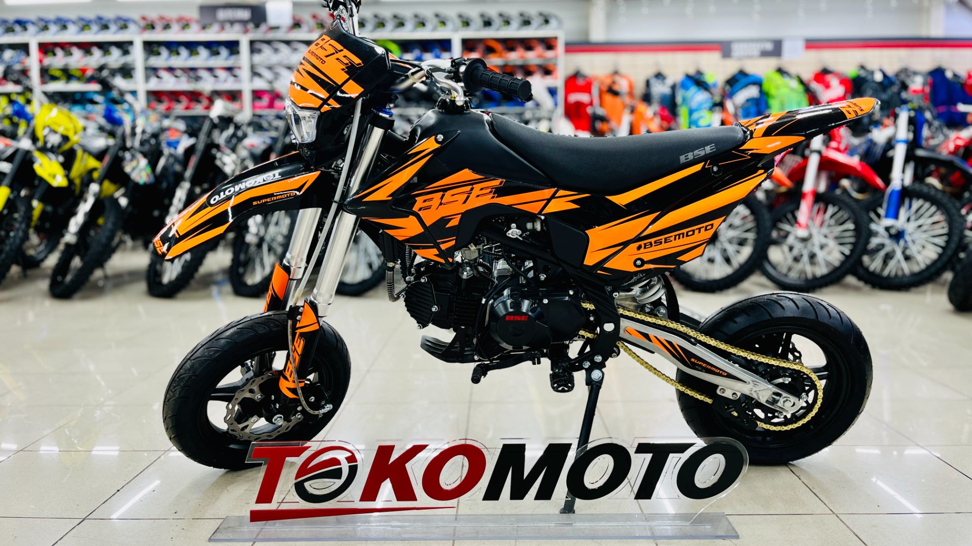 Питбайк BSE PH 150 12 12 AK47 Red (025) Supermoto (мотард)