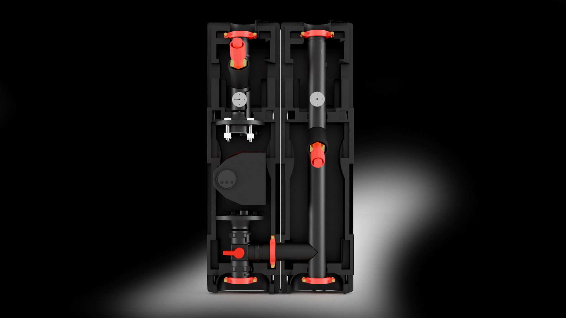 Насосные группы Ду40, Ду50, Ду65 для модульных котельных и ИТП.