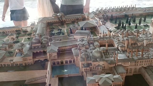 Макет дворца Топкапы, Стамбул, Турция (Model of Topkapi Palace, Istanbul, Turkey)