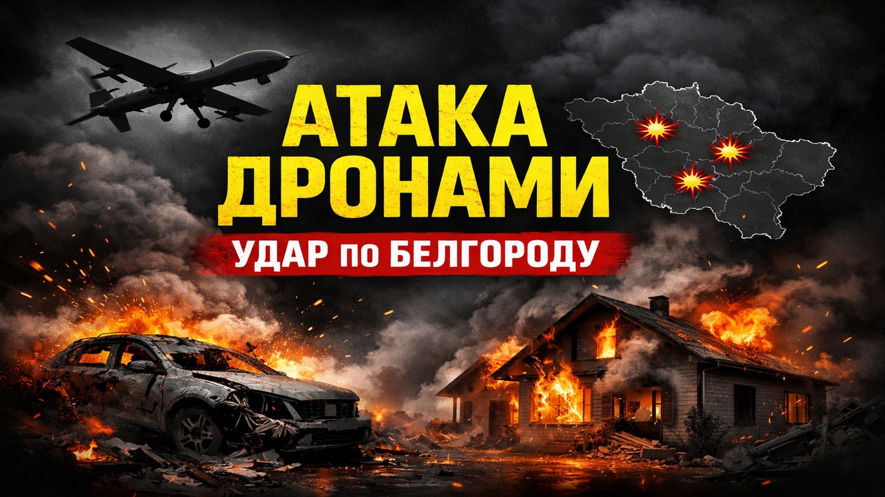 Серия атак БПЛА в Белгородской области — пострадали люди и техника