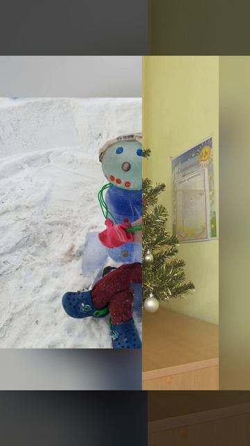 новогодняя красота в детском саду