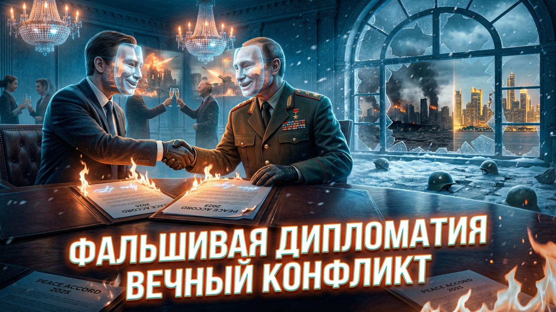 🎭Миршаймер, Меркурис и Дисен | Дипломатия превратилась в прикрытие для вечной войны