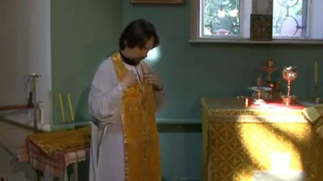 Кадило.Священнические одежды..mp4