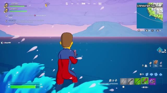 FORTNITE. ГЛАВА 6 СЕЗОН СИМСОНОВ. XBOX SERIES S. ПАРНЫЕ СРАЖЕНИЯ #3. БАГ.