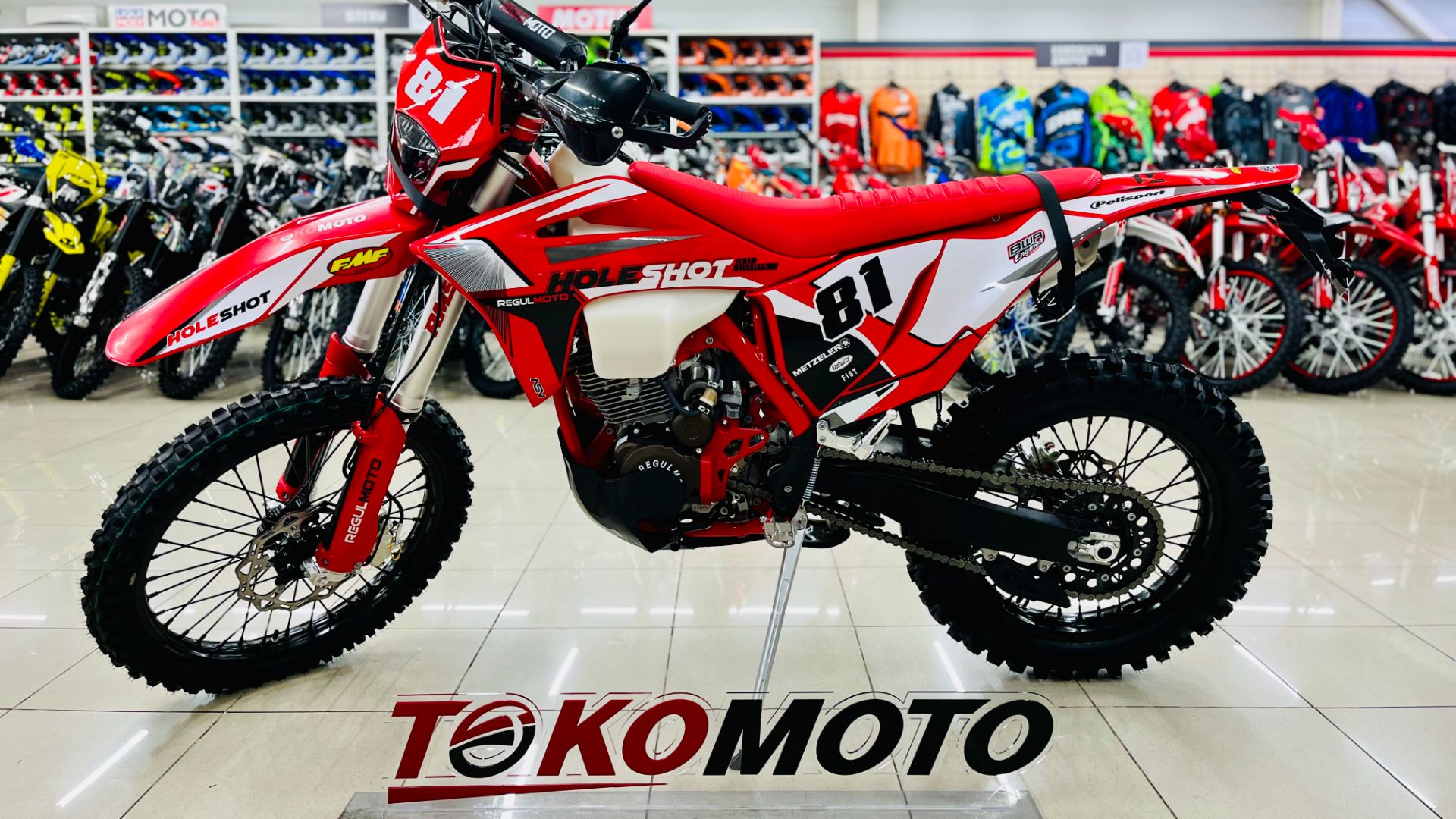 Мотоцикл Regulmoto Holeshot Red Edition (4 valves) Красный