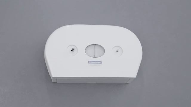 7186 Диспенсер для туалетной бумаги в рулонах Aquarius Scott Control Mini Twin белый