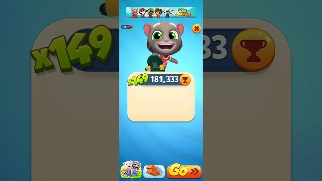 Говорящий Том: бег за золотом часть 14