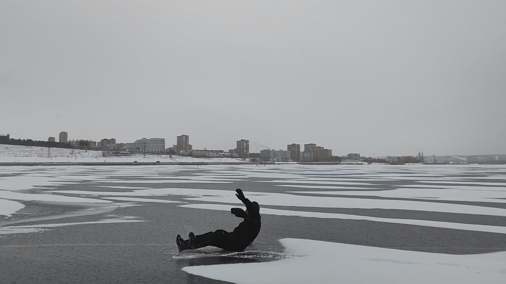 Второй (удачный) выход на волнорез!