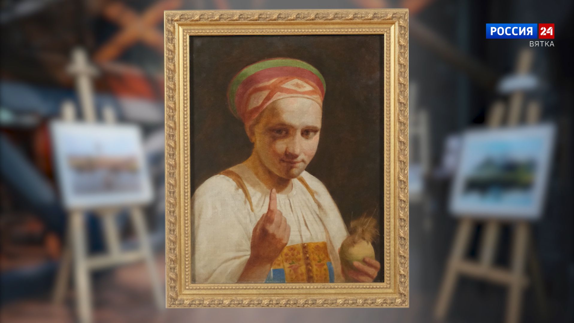 Искусство увидеть… История одной картины: «Девушка в голубом сарафане» 1830-е годы