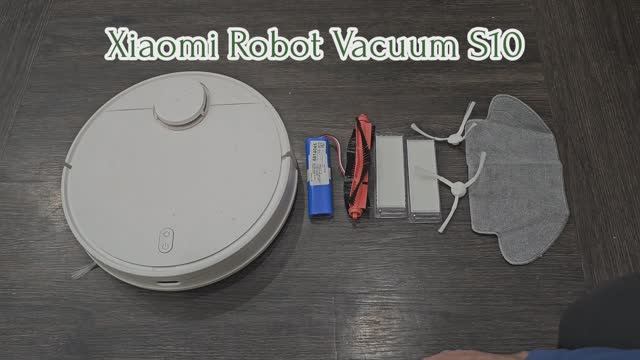 Xiaomi Robot Vakuum S10 Обзор замена Щеток Аккумулятора