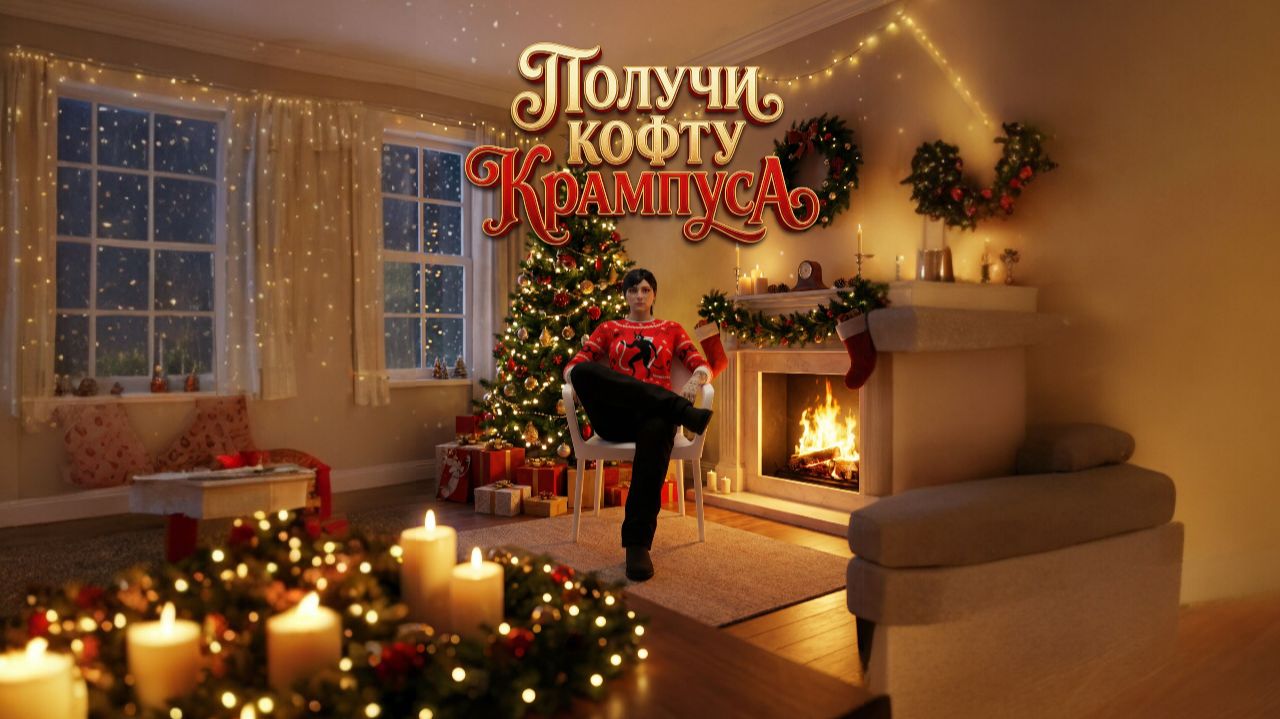 GTA Online Как получить  Кофту  Крампуса