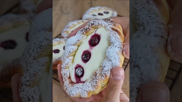 булочки с творожным сыром