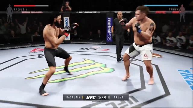 Распутин встретил Трампа в EA SPORTS™ UFC® 2