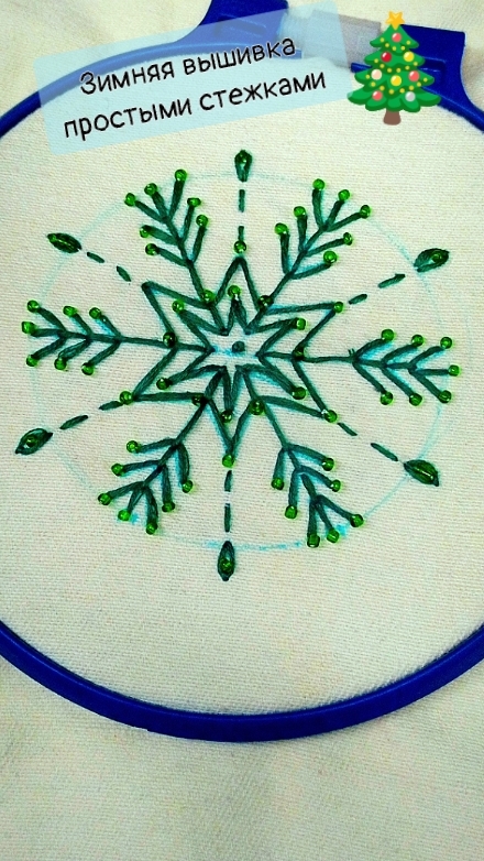 ВЫШИВКА🪡 НОВОГОДНИЕ МОТИВЫ ❄️ #shorts #новыйгод #творчество #вышивкапростымистежками