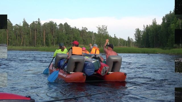 ТРЕК - ЛАБИРИНТ ТЕНЕЙ( Essecer) из фильма КАРЕЛИЯ. Река ОНДА. 2025 год. Конец июля - начало августа.