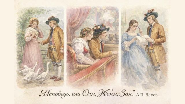 Исповедь, или Оля, Женя, Зоя: Письмо. А.П. Чехов