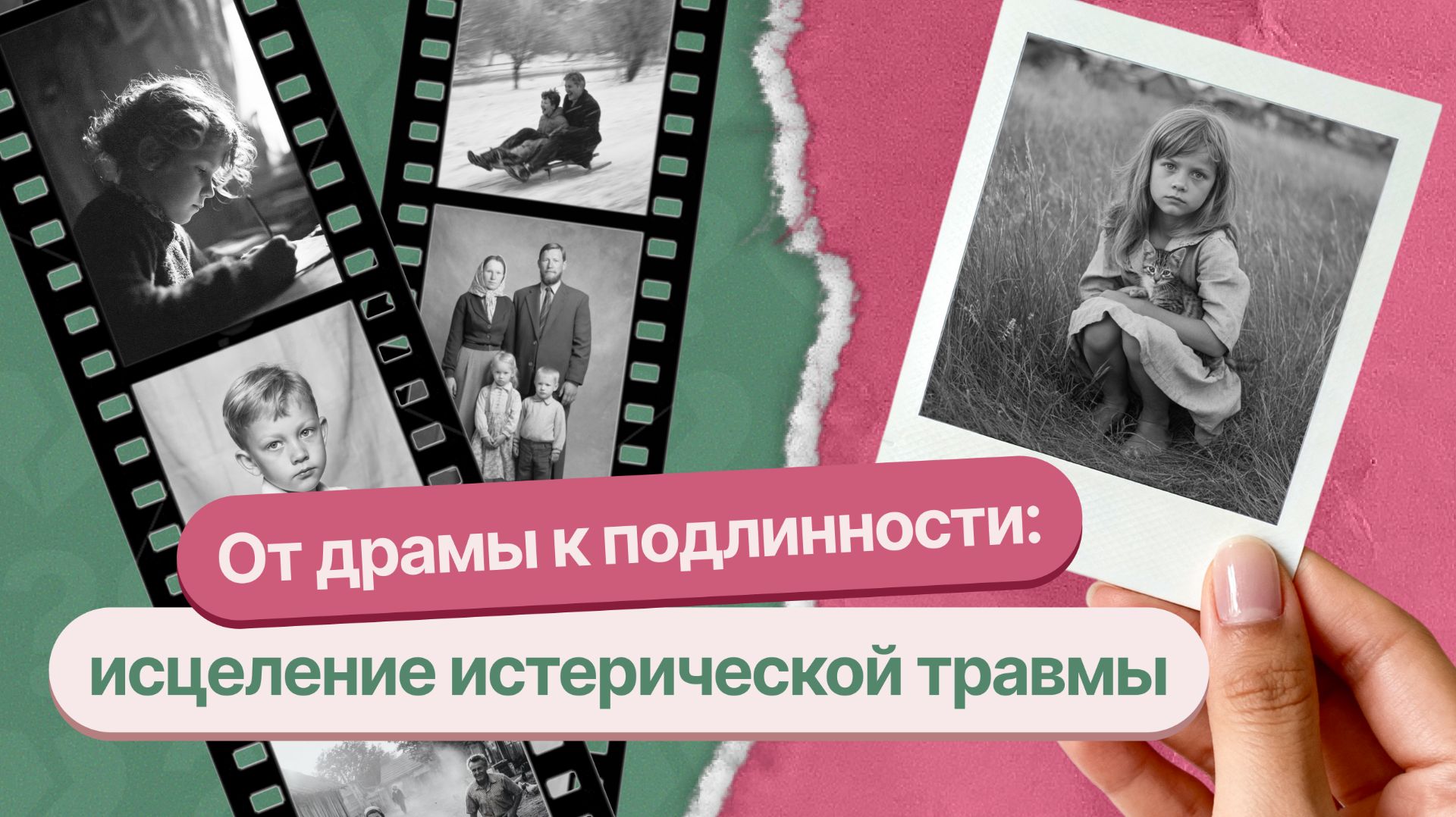 Исцеление истерической травмы. От драмы к подлинности.