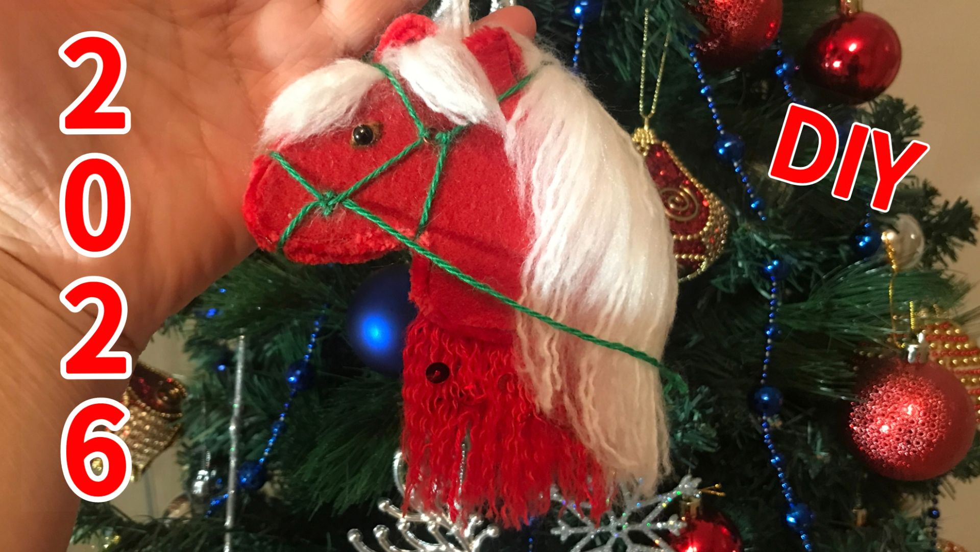 Лошадь 2026 🎄 украшаем интерьер DIY 🐎